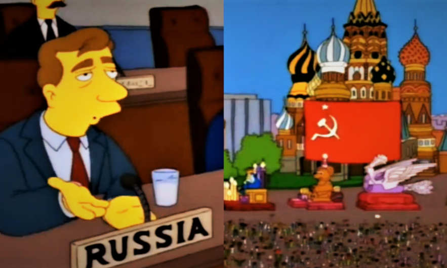 Lagi, Konflik Rusia-Ukraina Sudah ‘Diramalkan' The Simpsons