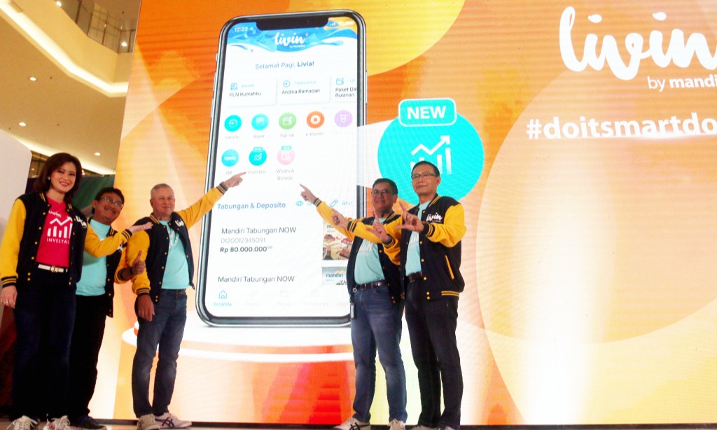 Bank Mandiri Luncurkan Fitur Investasi di Livin' by Mandiri