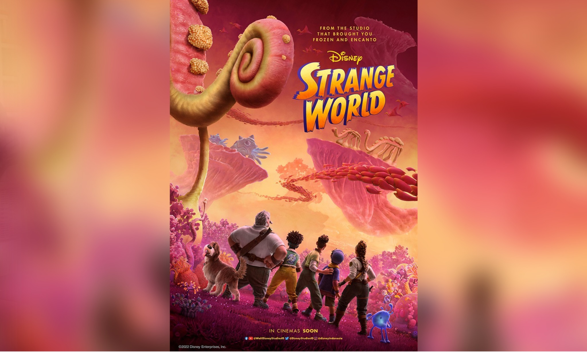 Walt Disney Luncurkan Trailer Terbaru Film "Strange World"