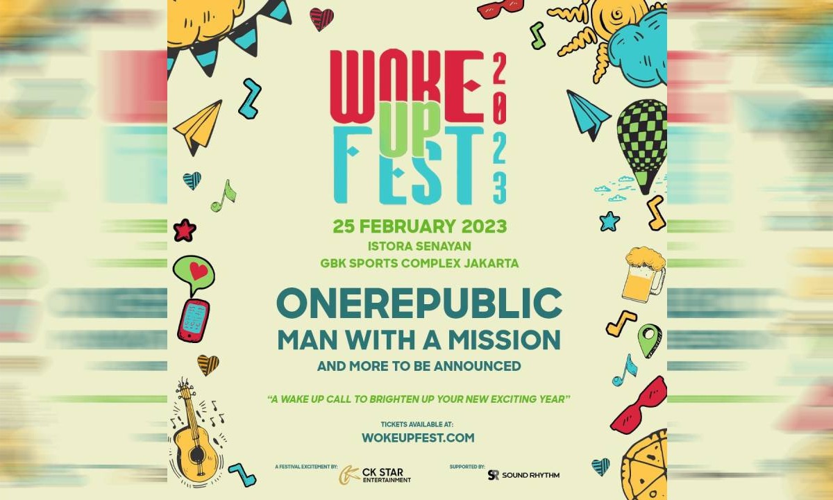 WUF 2023 Akan Bawa Dean Lewis Hingga One Republic Ke Jakarta