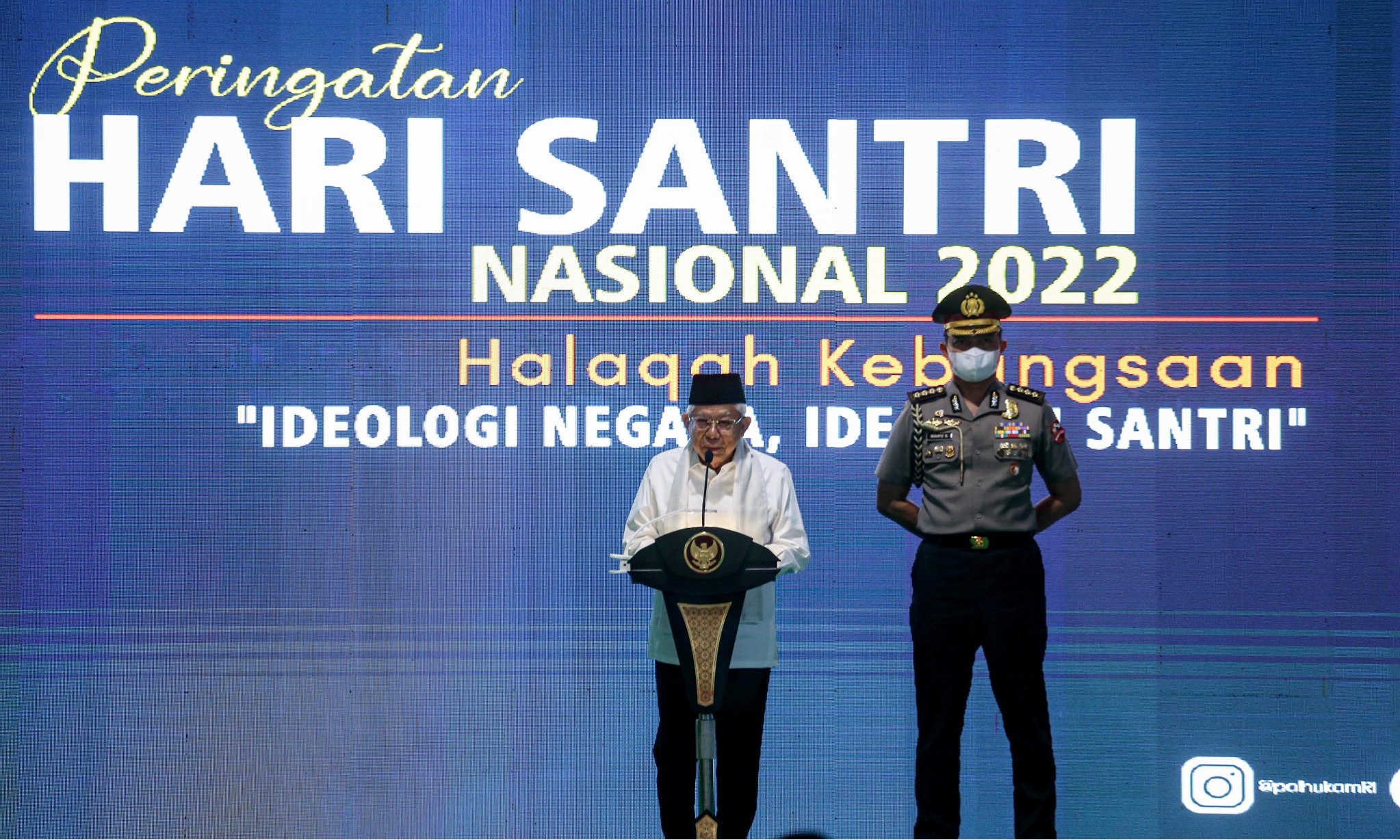 Ma'ruf: Santri Berperan Isi Kemerdekaan