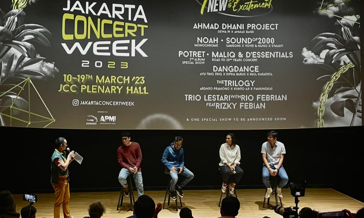 Jakarta Concert Week Ramaikan GJAW 2023 Dengan Musisi Top