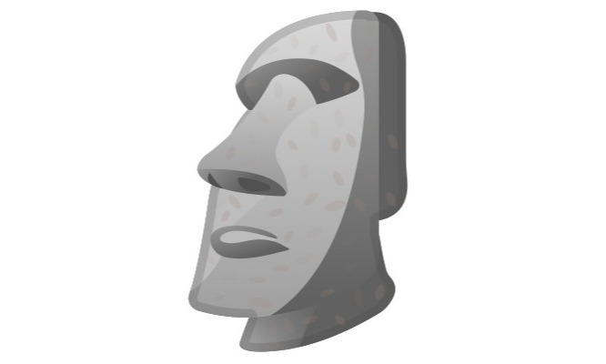 Cerita Di Balik Emoji Patung Moai Yang Kini Banyak Digunakan