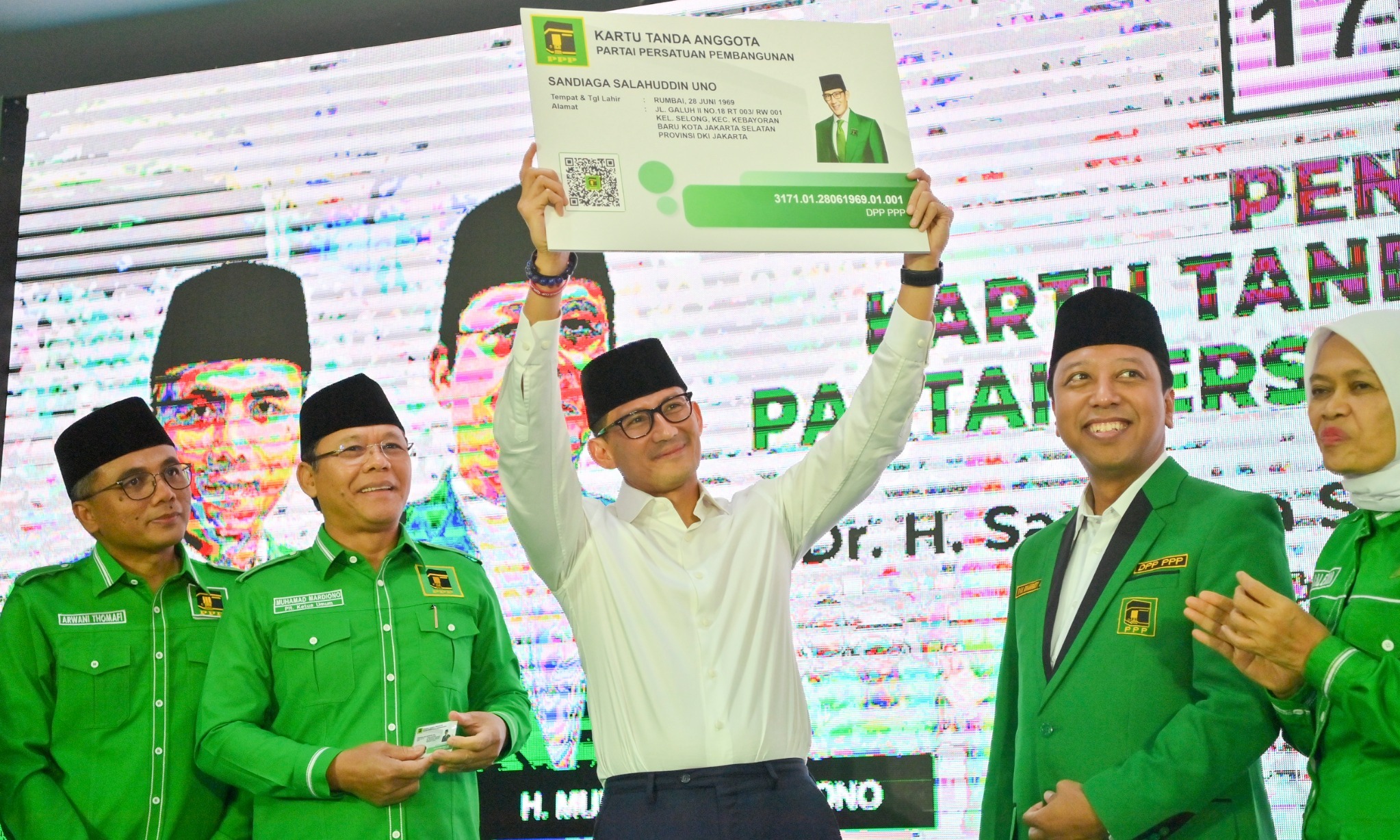 PPP Resmi Usulkan Sandiaga Uno Jadi Cawapres Ganjar