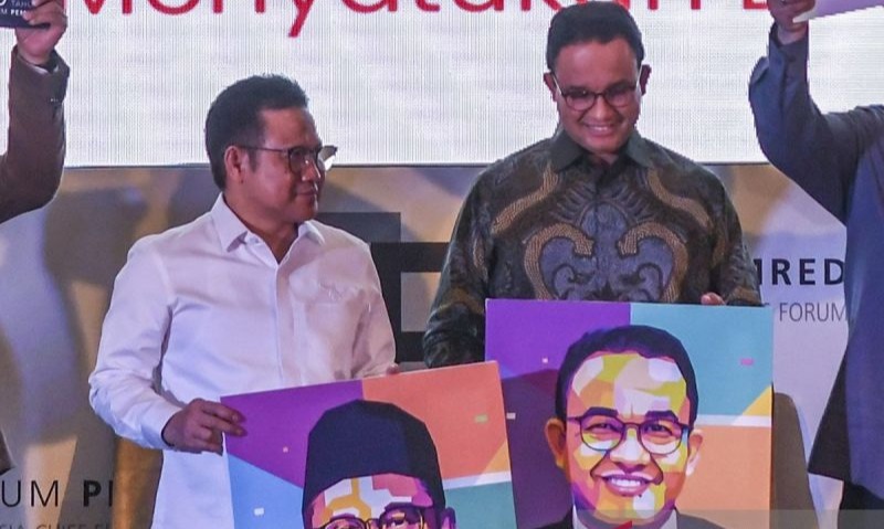 Anies-Cak Imin Deklarasi Di Surabaya