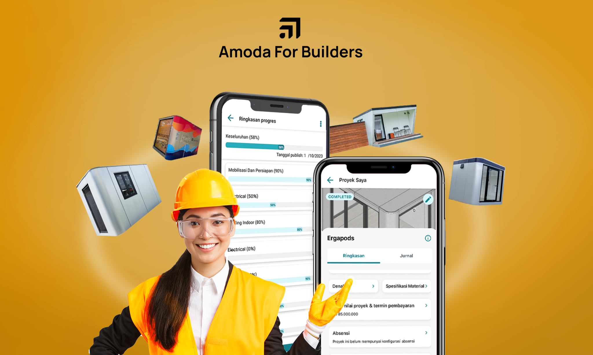 Startup Teknologi Properti dan Konstruksi AMODA Dapat Pendanaan Awal