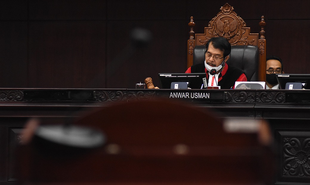 Anwar Usman Tanggapi Putusan MKMK