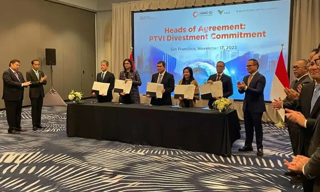 MIND ID Jadi Pemegang Saham Mayoritas Vale Indonesia MIND ID Jadi Pemegang Saham Mayoritas Vale Indonesia