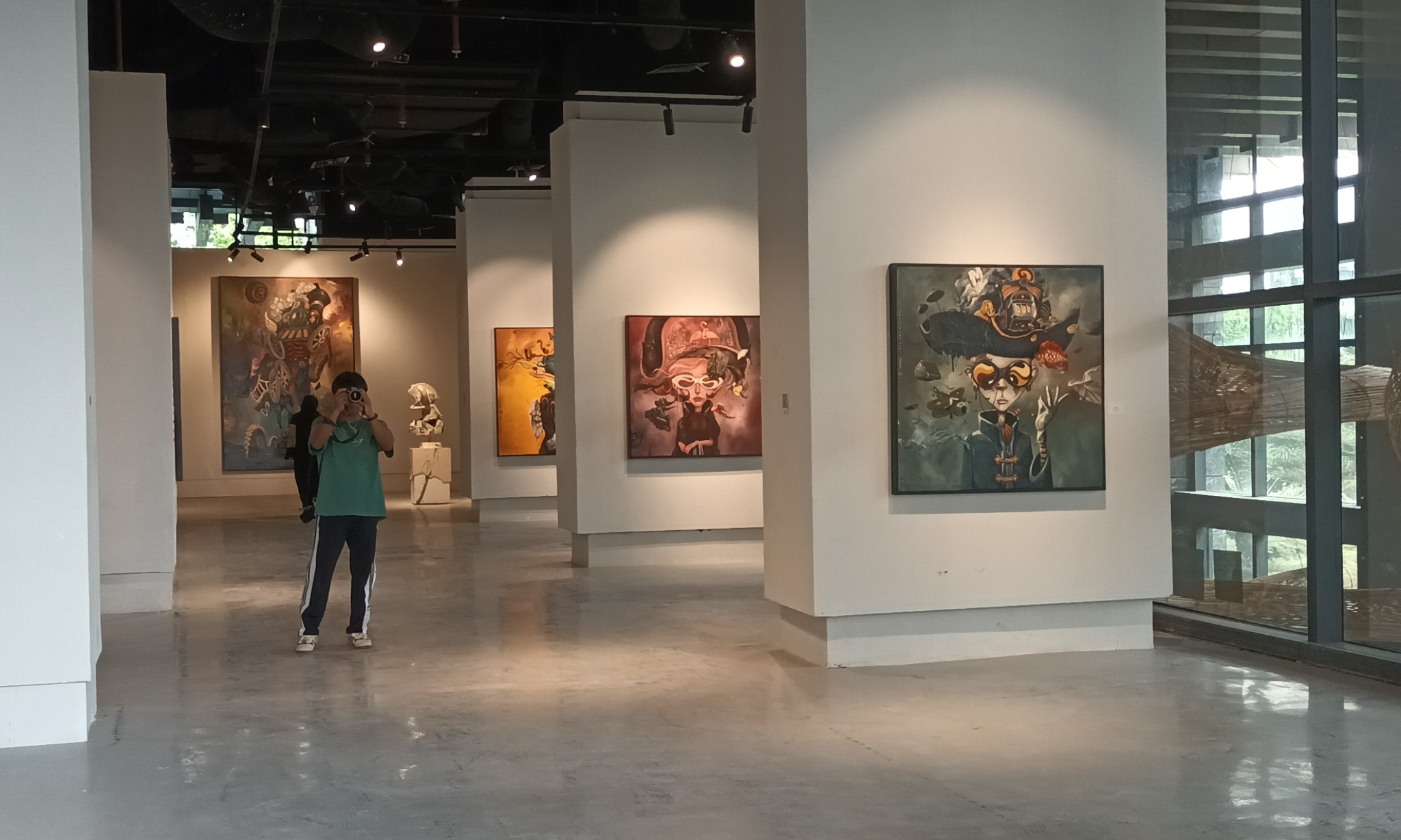 “Pilgrimage”, Menyigi Perjalanan Rupa Oky Rey Montha