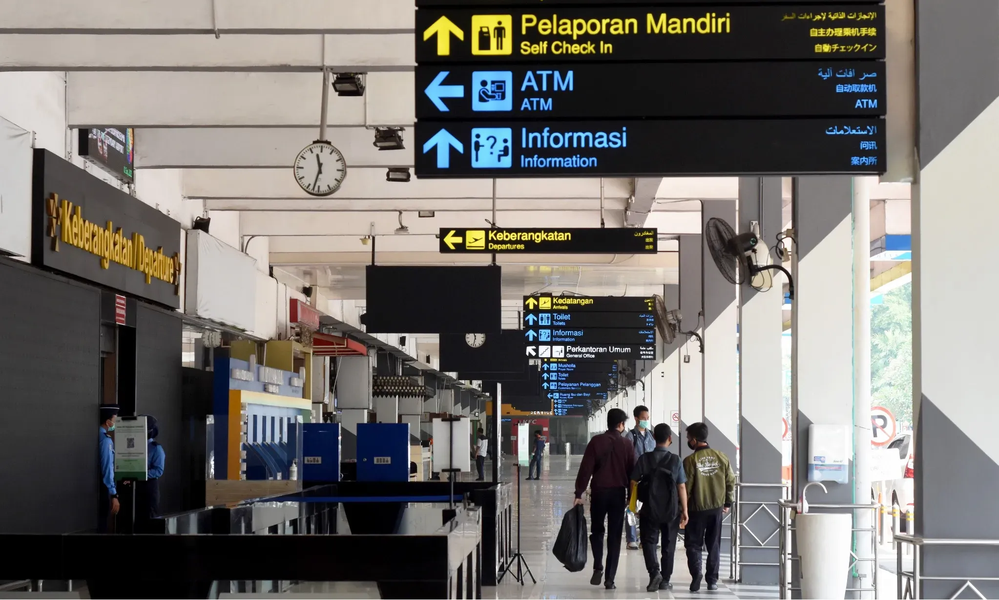 Jumlah Penumpang Bandara Halim Belum Kembali Normal