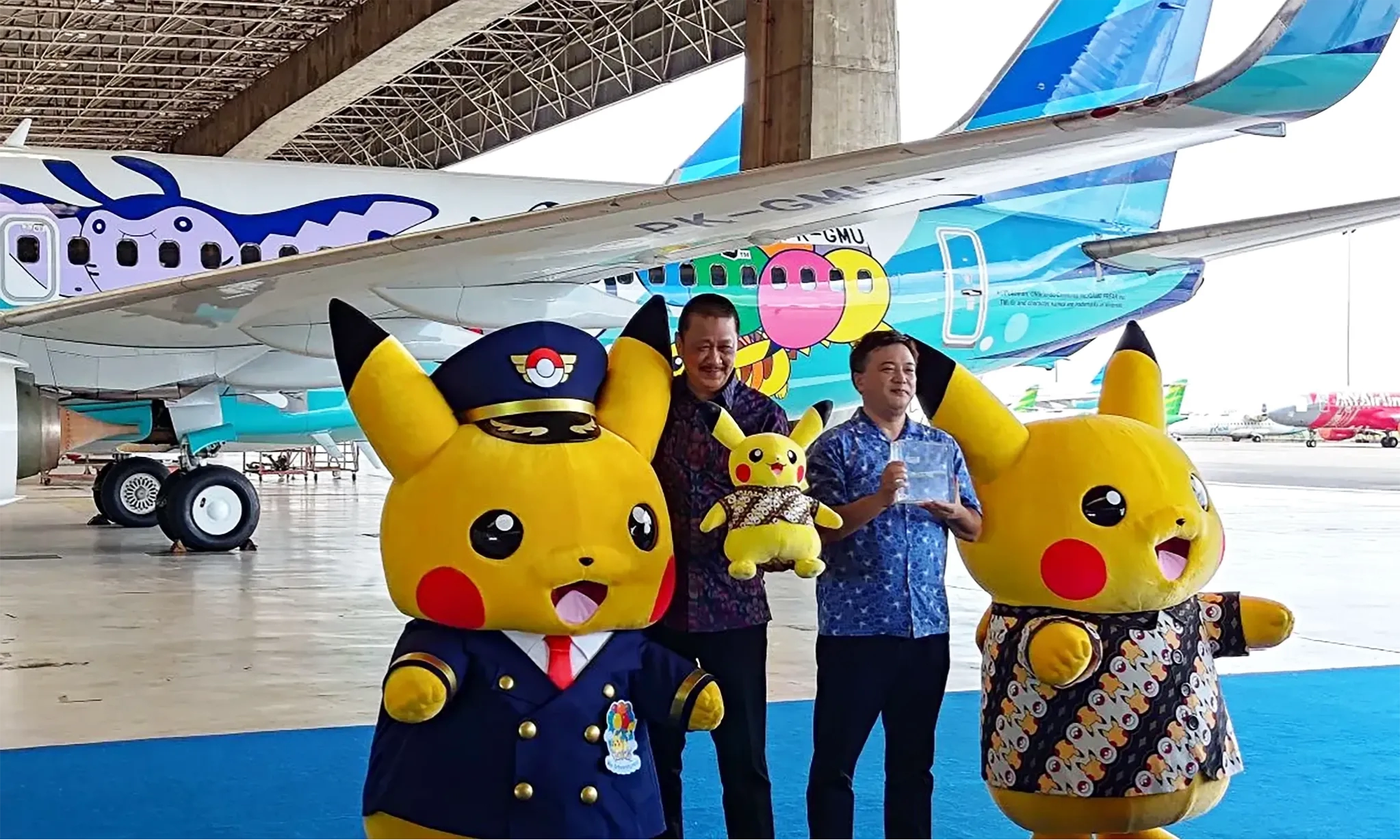 Garuda Optimistis Pikachu Jet GA1 Tingkatkan Daya Tarik Penumpang