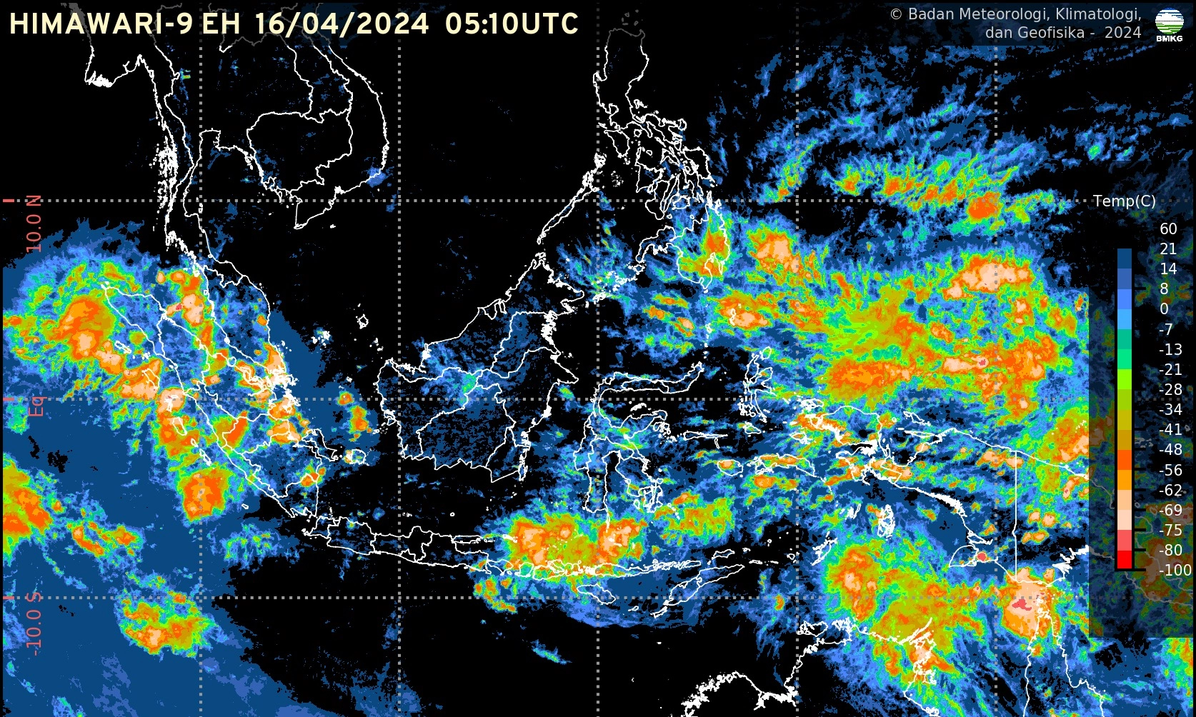 BMKG Prediksi Cuaca Ekstrem Hingga 21 April 2024