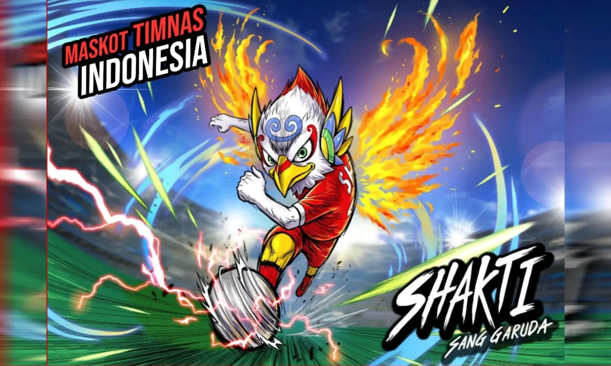 "Shakti", Maskot Baru Timnas Sepak Bola Indonesia