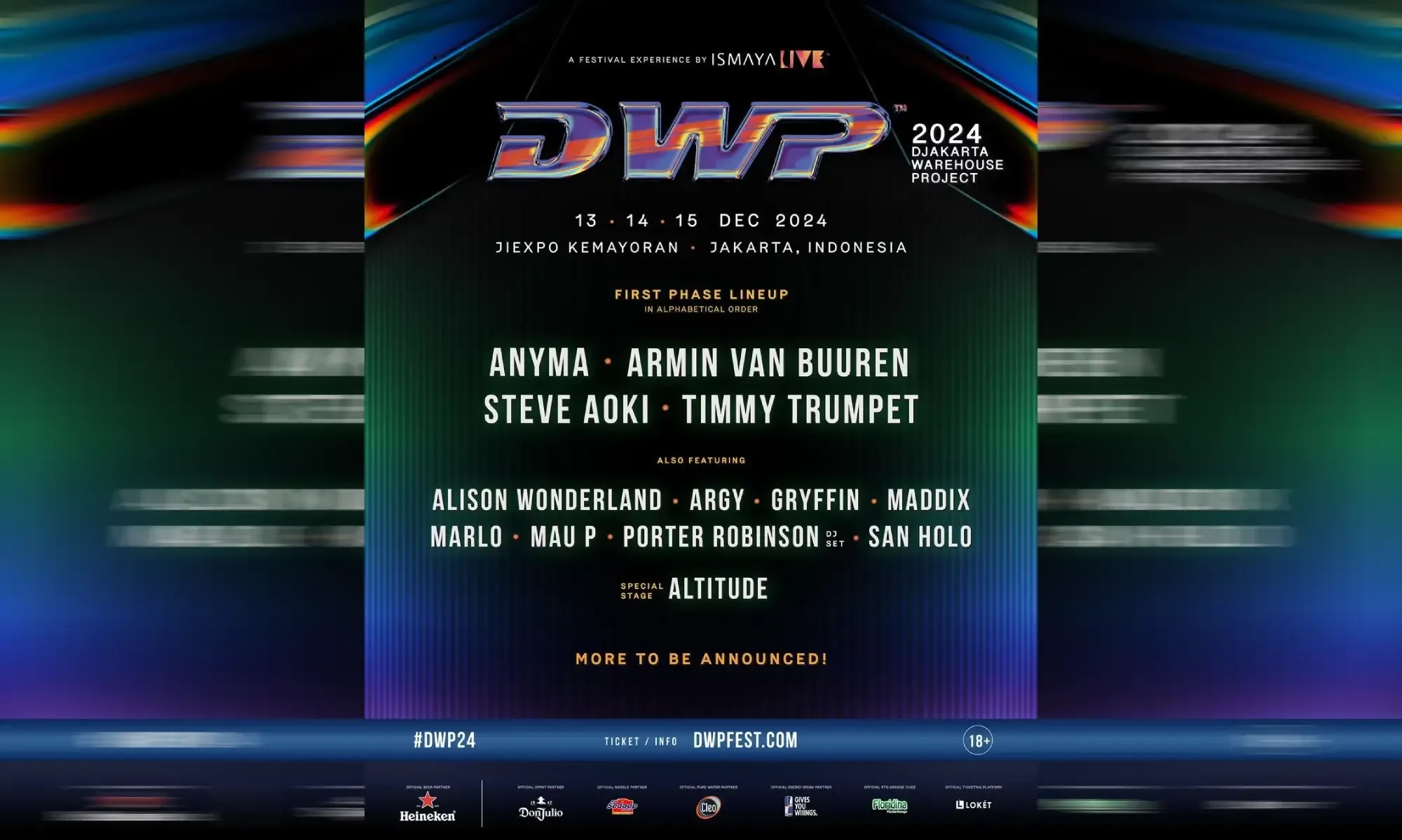 Line Up Fase Pertama 12 DJ Tampil DWP 2024