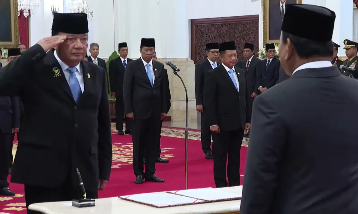 Presiden Lantik Kompolnas 2024-2028