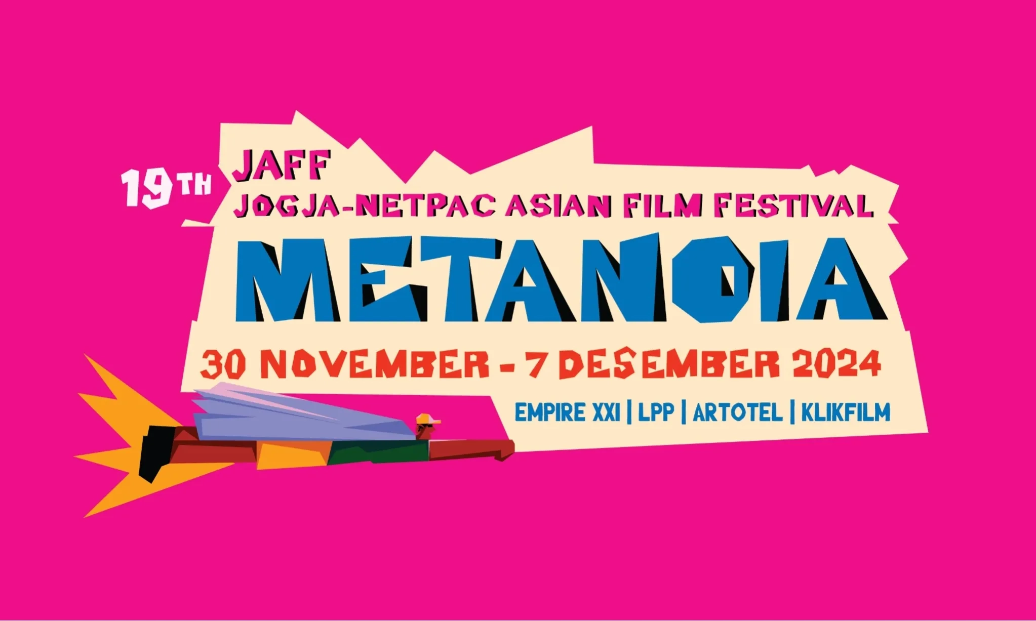 JAFF 19 Usung Tema Metanoia