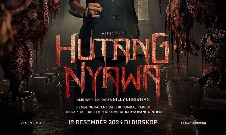 Horor Tumbal Pabrik Dalam Film Hutang Nyawa, Diangkat Dari Utas Anggi Noen