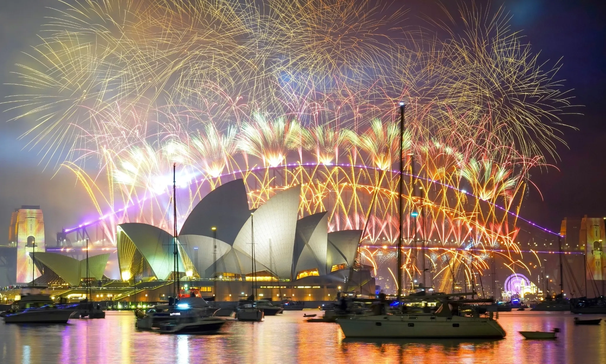 Pertunjukan Kembang Api Tahun Baru Kota Besar Dunia, Segini Biayanya