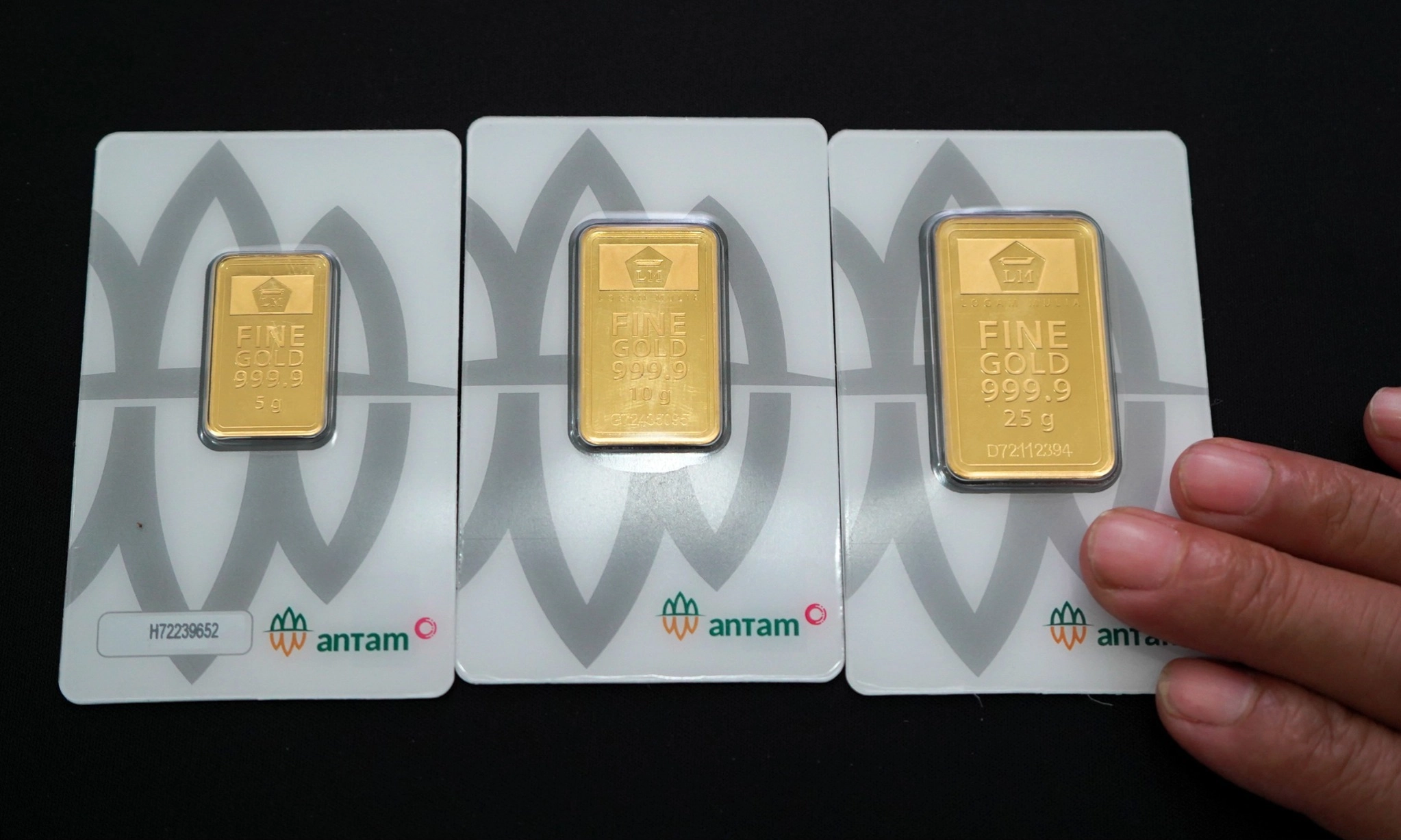 Harga Emas Antam Anjlok Rp12.000 Jadi Rp1,597 Juta Per Gram