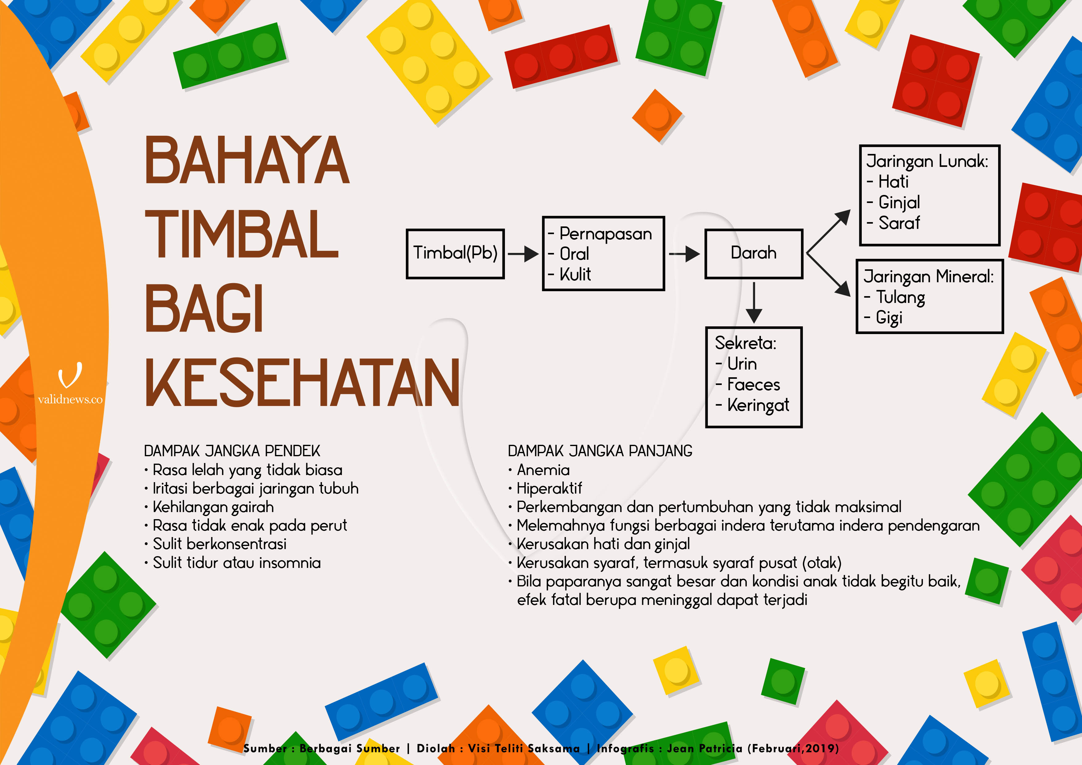 WASPADA, PAPARAN TIMBAL DI SEKITAR ANAK