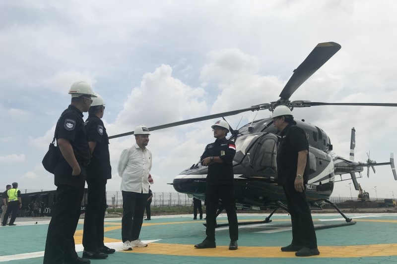 Bandara Helikopter Pertama di Indonesia Siap Diuji Coba
