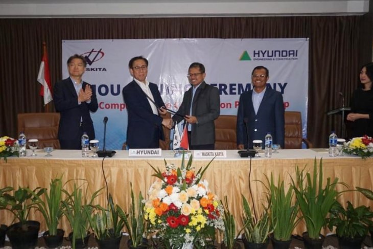 Kembangkan Bisnis di Indonesia, Hyundai Gandeng Waskita Karya