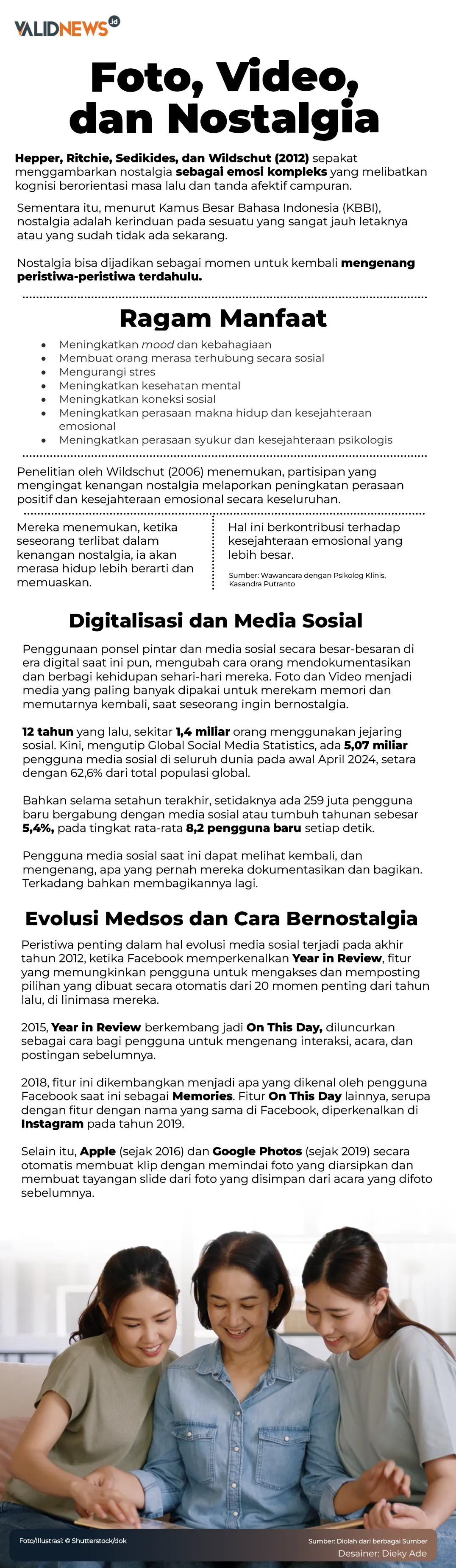 Foto, Video, dan Nostalgia