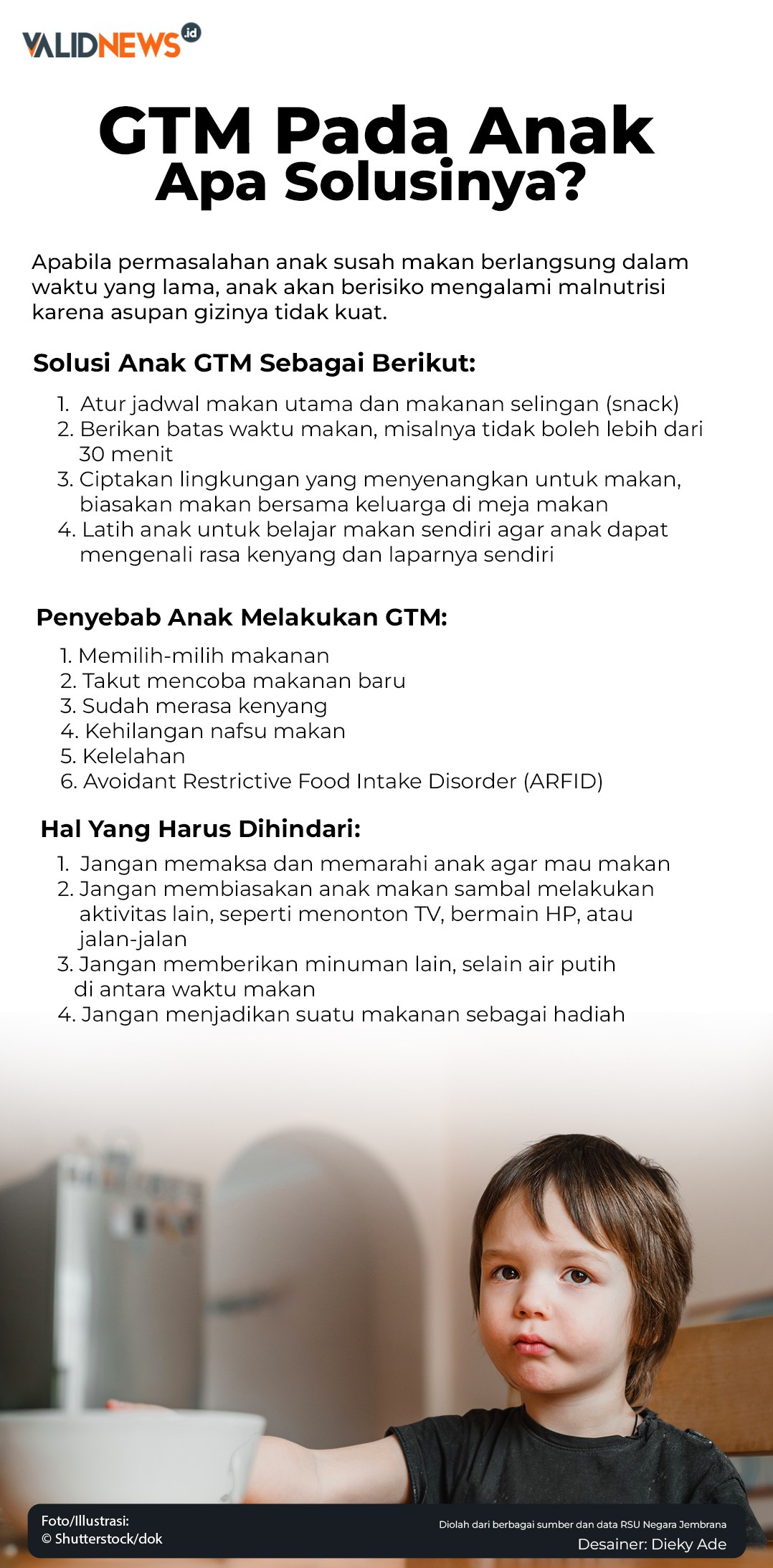 GTM Pada Anak, Apa Solusinya?