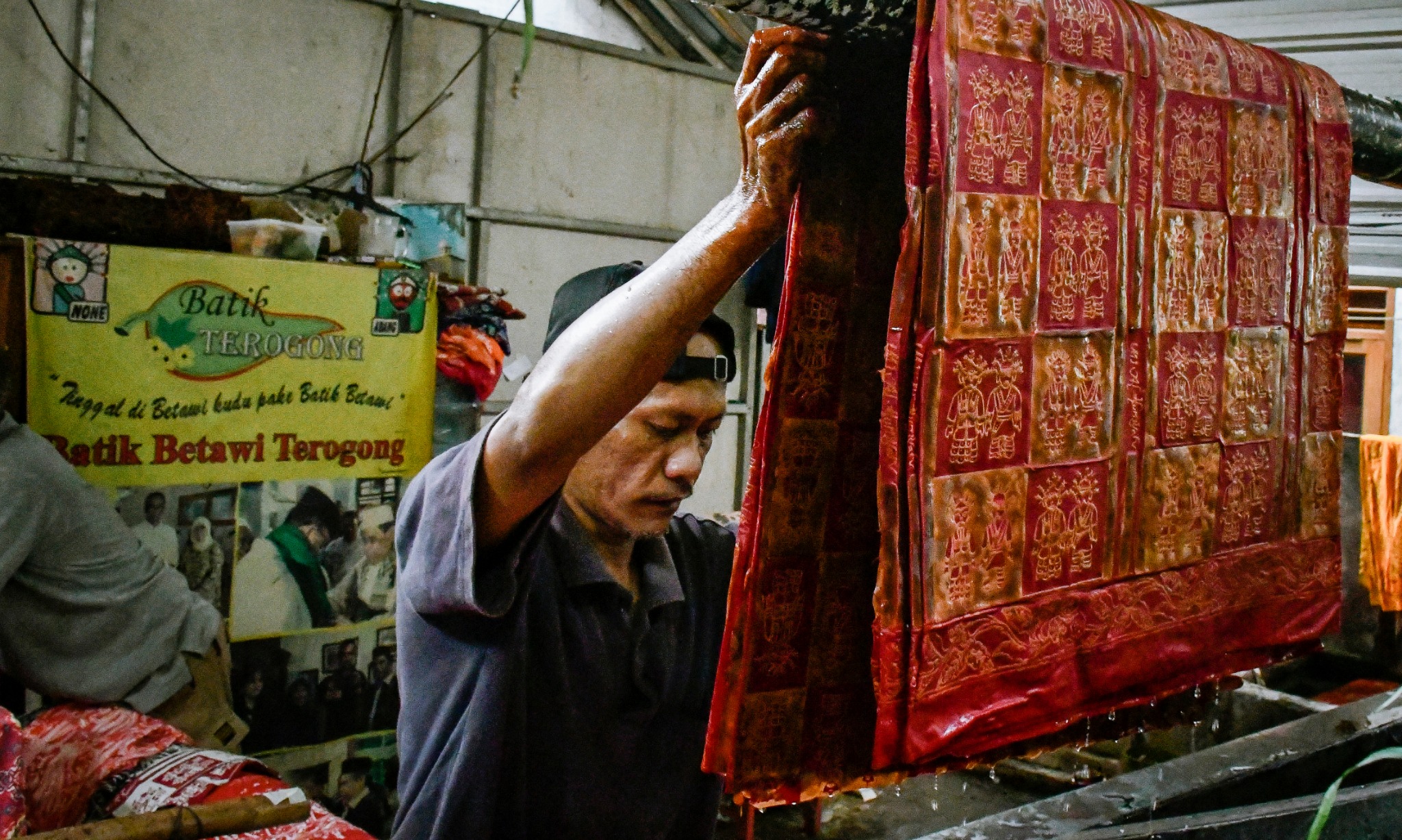 FOTO CERITA: Batik Betawi Kearifan Lokal yang Perlu Dipertahankan